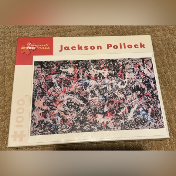 Games | Nwt Jackson Pollock Art Puzzle | Poshmark